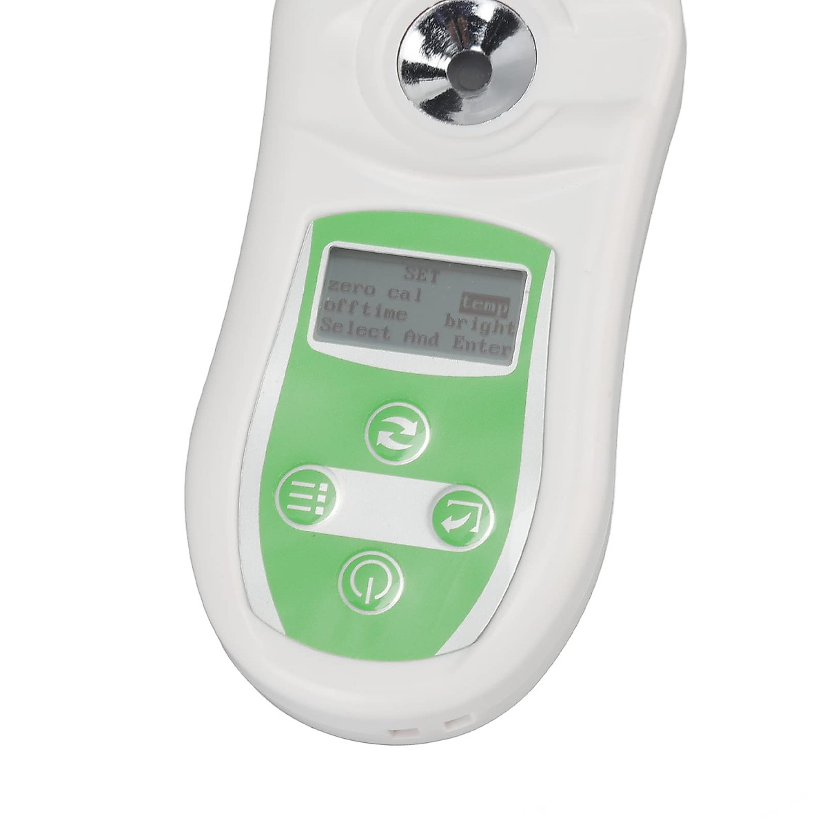 Jeanoko 0鈥?2锛?Brix Meter Refractometer Portable Handheld Brix Reader Tester with ATC Tester High Accuracy Sugar Meter for Fruit Beverage Sugar Content Measuring