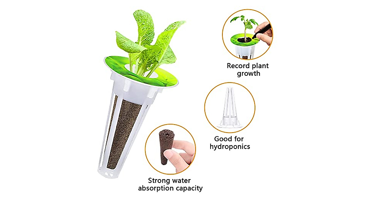 Kratky Lids Hydroponic Garden - Indoor Planting Kit