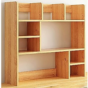 CAZARU Small Desktop Storage Shelf, Multi-Functional Storage Shelf, Display Shelf, Suitable for Office, Bedroom, Children,83CM