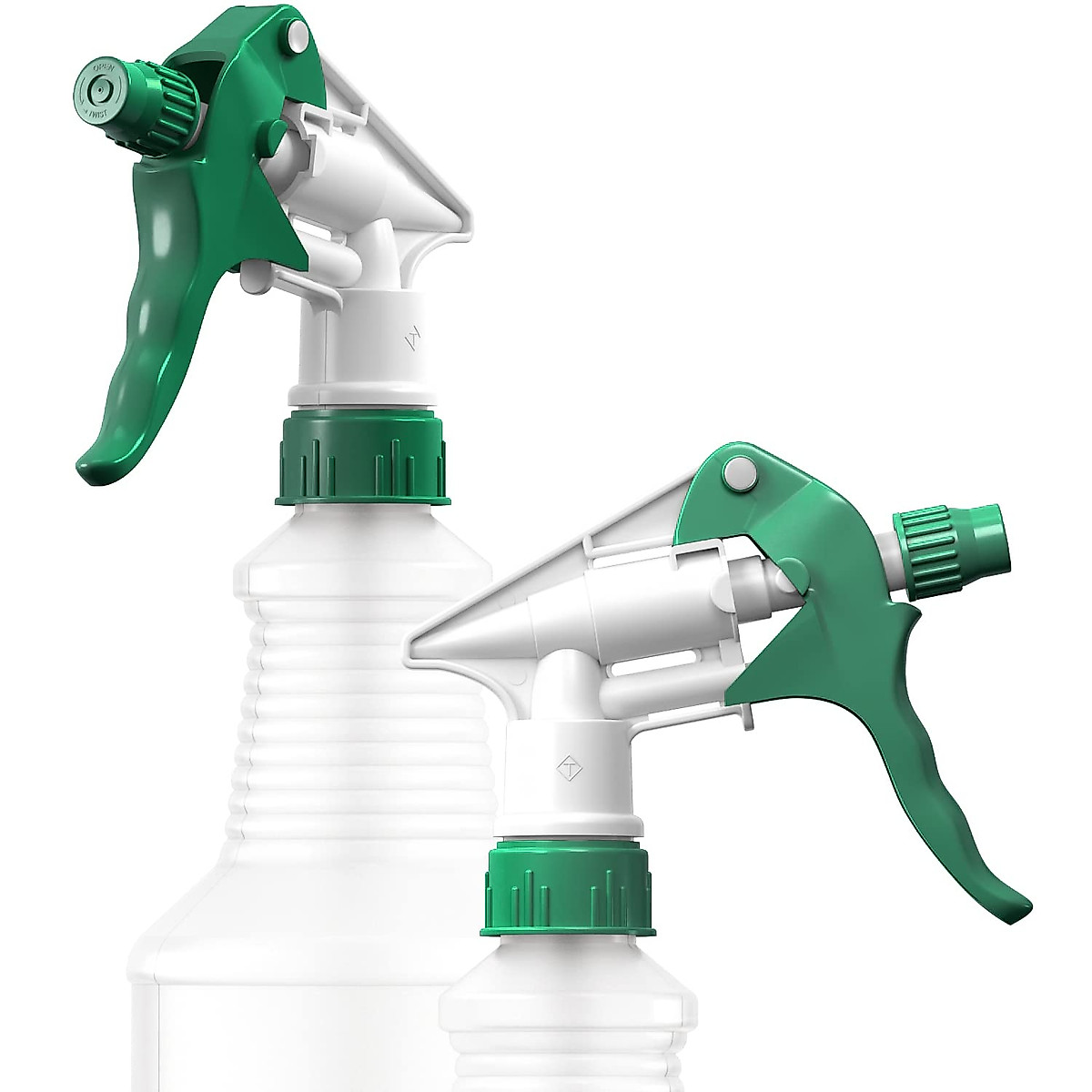 Bar5F Empty Plastic Spray Bottle 32-Ounce, Professional Sprayer Chemical Resistant for Cleaning Solutions Garden Plants, Heavy Duty, Adjustable Sprayer from Fine to Stream (Pack of 3)