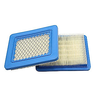 2 Pack 491588S Air Filter for BS 491588 399959 4942245 4915885 3.5-6.5 HP Quantum Engines, Lawn Mower Air Filter