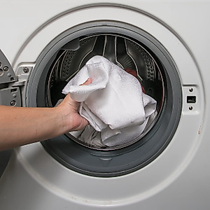 Fitted Rectangle Tablecloth for 6 Foot Tables – Reusable Elastic Edge Table Cover for Folding Banquet Tables – Washable 100% Polyester Fabric with Mitered Corners for Parties and Picnics (32x72 inch)