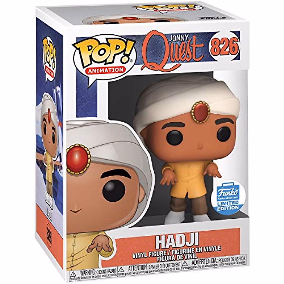 Funko Pop! Animation: Jonny Quest - Hadji (Exclusive)