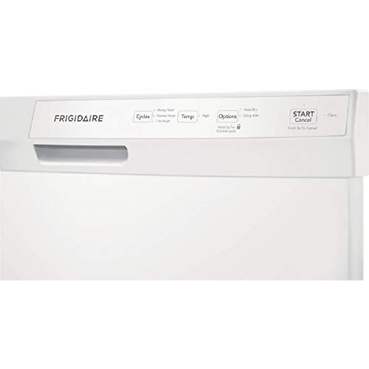 Frigidaire 24" White Built-In Dishwasher