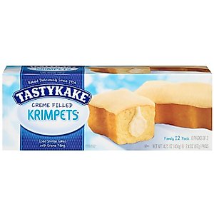 Door2DoorConnection Tastykake Krimpets and 1 Door2Door Connection Pen - (Crème Filled, 1 Box)