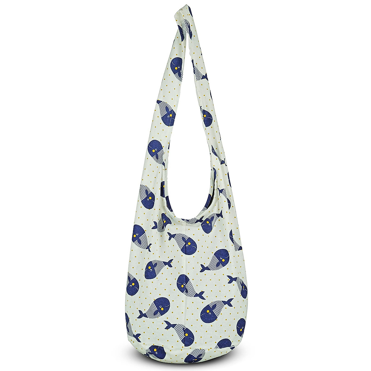 Your Cozy Bags for Women Boho Purses Cotton Bag for Unisex (Little Whale)