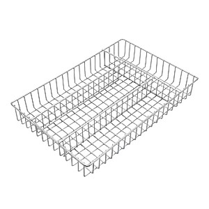 YBM HOME Metal Wire Chrome Plated Kitchen In-Drawer Serving Utensils, Flatware, Cutlery Desk and Office Supplies (1, Small)