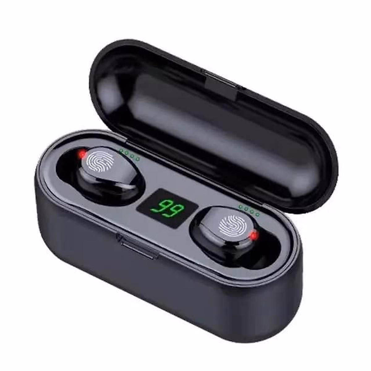 in-Ear Headphones, Smart Power Bank, Earbuds, True Bluetooth Wireless Earbuds, TWS, V5.0, IPX7 Waterproof Soft Touch Earbuds