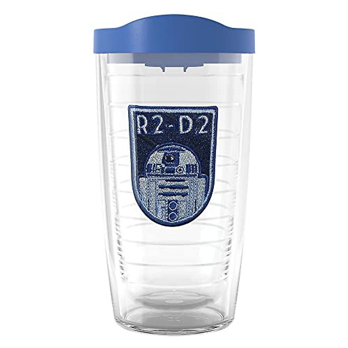 Tervis Star Wars - R2D2 Made in USA Double Walled Insulated Tumbler Travel Cup Keeps Drinks Cold & Hot, 16oz, R2D2