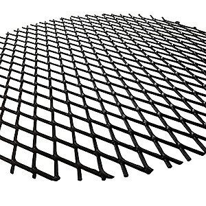 Walden Backyards Universal Ember Catcher - Round Steel Mesh Grate for Fire Pit Grates Outdoor Pits and Campfire - 16”