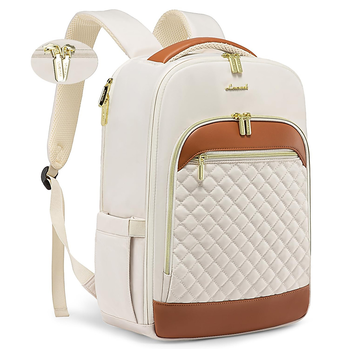 LOVEVOOK Laptop Backpack for Women Teacher/Nurse Backpack Purse Computer Bag Work Travel Backpack Men Business Bookbag with USB Charging Port College Students Backpack