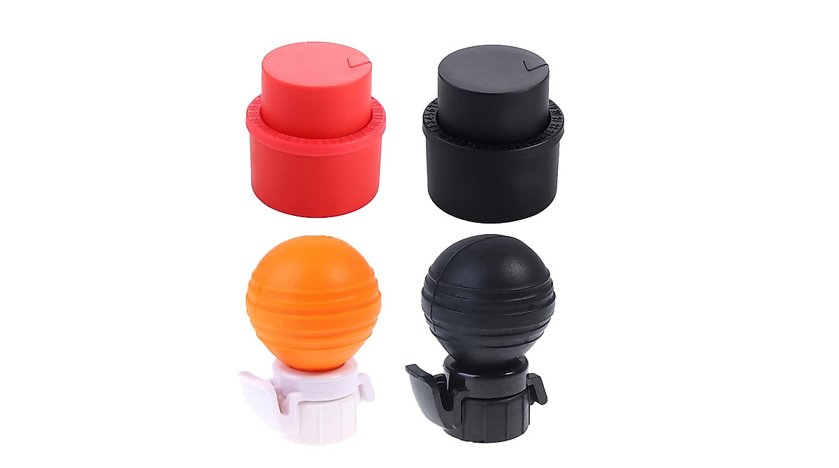 4Pcs Bottle Pump Cap - Keep Your Soda Fresh Longer