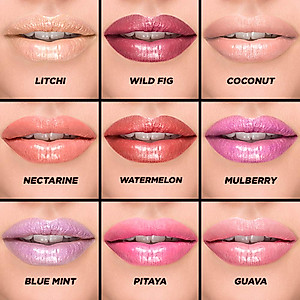 L'Oreal Paris Makeup Colour Riche Plump and Shine Lipstick, for Glossy, Radiant, Visibly Fuller Lips with an All-Day Moisturized Feel, Watermelon Plump, 0.1 oz.