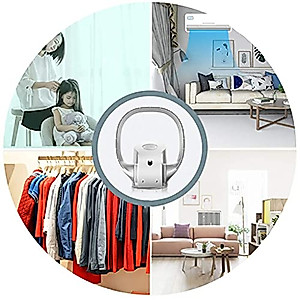 14″Bladeless Wall Fan, 26W Desktop Cooling Fan With Remote/Timer, For Home Living Room Office