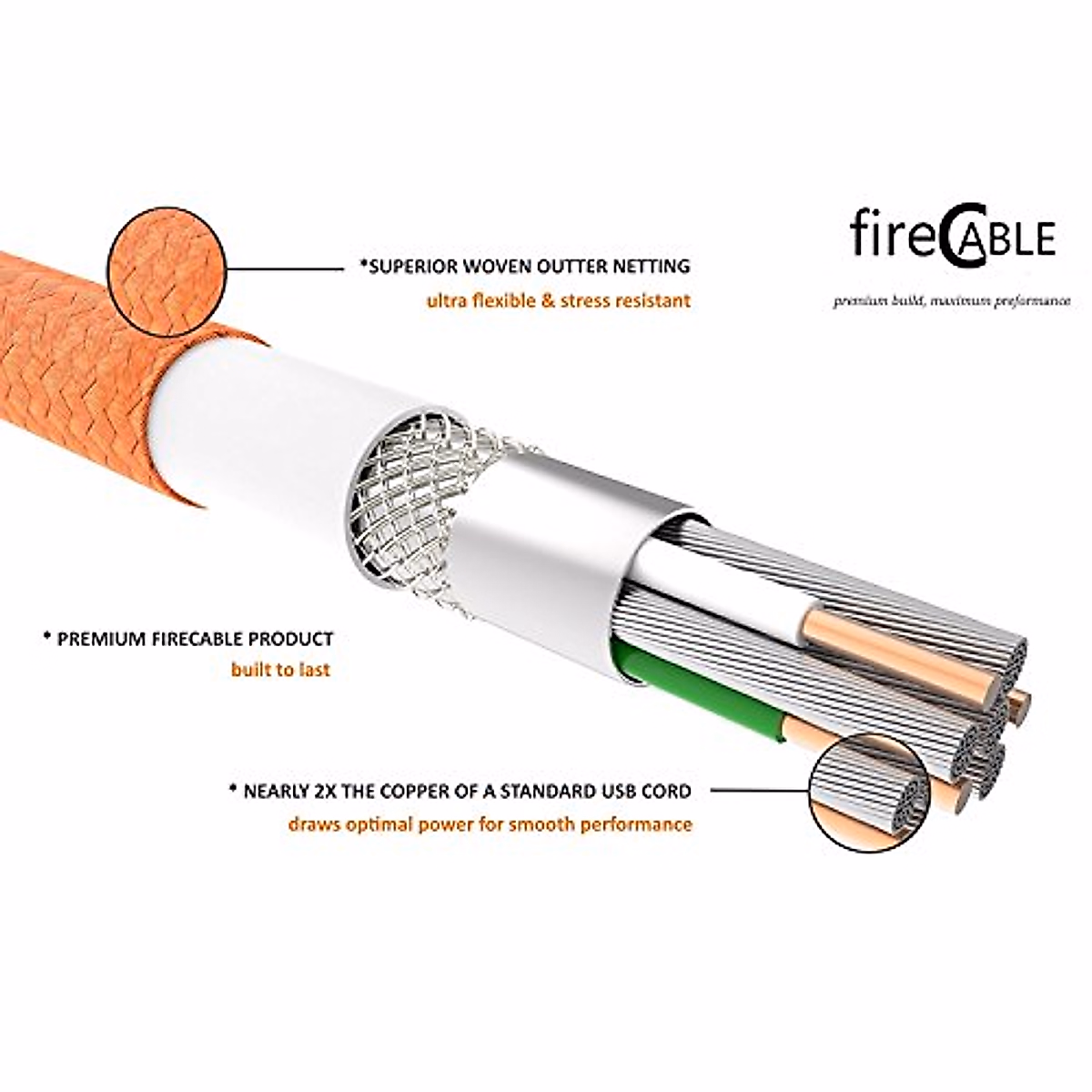 fire-Cable Plus Wireless Adapter, Powers Streaming TV Sticks Directly from TV USB Port (Eliminates AC Outlet and Cords)