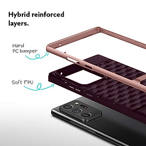 Caseology Parallax for Samsung Galaxy Note 20 Ultra Case (2020) 5G - Burgundy