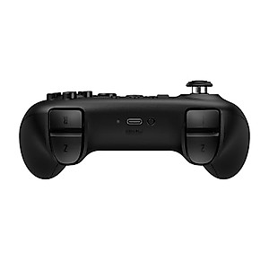 8Bitdo 64 Bluetooth Controller for Analogue 3D, Switch, Windows, and Android (Black)