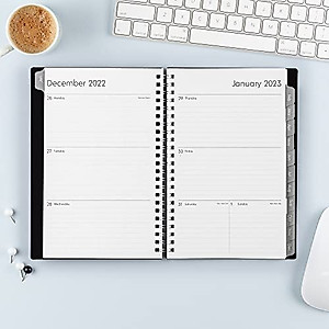 Blue Sky 2023 Weekly and Monthly Planner, January - December, 5" x 8", Flexible Cover, Wirebound, Enterprise (142095)
