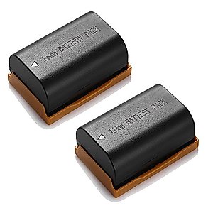 Powerextra 2 Pack Replacement Canon LP-E6, LP-E6N Battery for Canon C700, XC15, EOS 60D, 70D, 80D, 5D Mark II III and IV, 5DS, 5DS R, 6D, 7D Cameras BG-E14, BG-E13, BG-E11, BG-E9, BG-E7, BG-E6 Grips