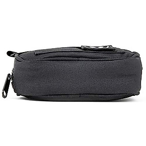 DIME BAGS Omerta Boss Carbon Filter Padded Pouch with Activated Carbon Technology | Low-Profile and Sleek Design (7 Inch, Black)