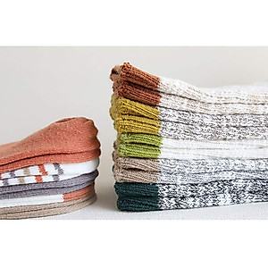 QandSweet Knitting Socks Keep Warm Unisex Baby Non-Slip Knee-High Stockings for Toddler Little Boy Girls 6-24 Months