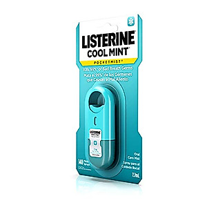 Listerine Pocket Mist Cool Mint 7.7 ml (Pack of 2)