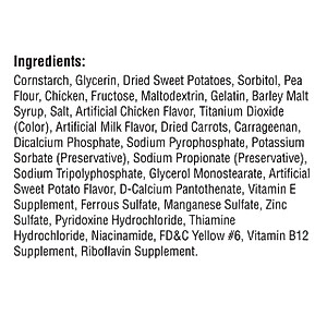 Smartbones Mini Chews with Real Sweet Potato 32 Count, Rawhide-Free Chews for Dogs