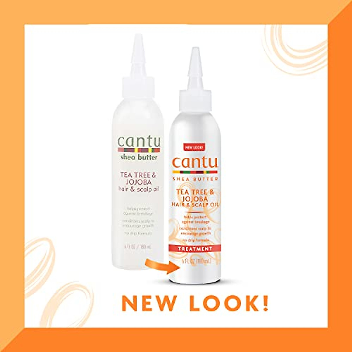 Cantu Shea Butter No Drip Hair & Scalp Oil, 6 Oz