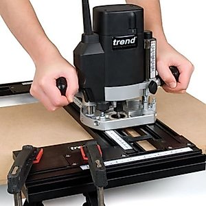 Trend Enterprises Trend Varijig Tenon and Grooving Jig for Precise Routing of Grooves and Tenons, VJS/TG/JIG