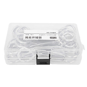 24Pcs M10 Steel Beer Paint Can Lid Opener Multi-Purpose Beer Jar Tin Manual Opening Tool Bottle Openers