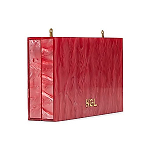 Kurt Geiger London Lipstick Clutch Fuchsia Combo One Size
