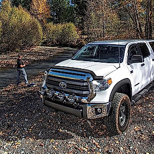 Stampede | Vigilante Hood Protector - High Profile / Smoke | 2011-2016 Ford F-250 / F-350 / F-450 / F-550 Super Duty | 2150-2