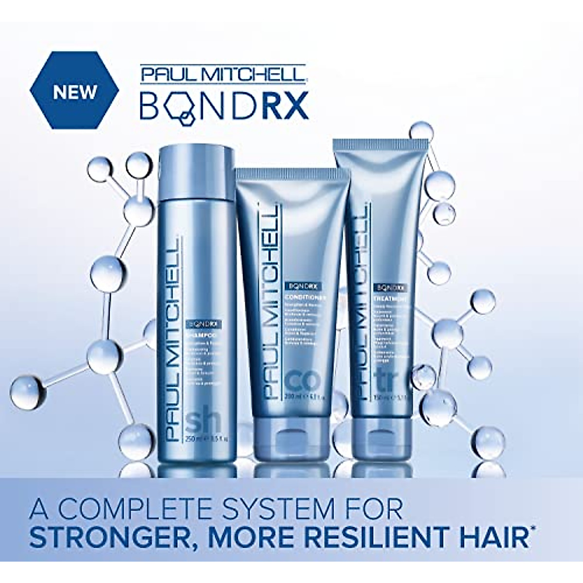 Paul Mitchell Bond Rx Treatment, Deeply Nourishes + Protects, For Chemically Treated + Damaged Hair, 2.5 oz