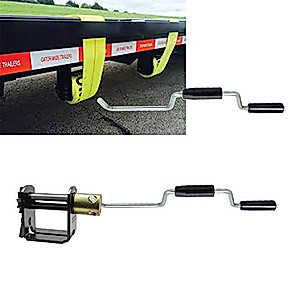 QZATTCAEN Strap Winder for Flatbed Truck Hand Roller for Winding Kwik Winder Winch Winder for Winch Straps