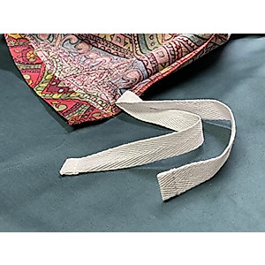 Get Bed Ready Boho Paisley Medallion Duvet Cover Set Traditional Antique Rug Vintage Damask Bohemian Pattern Bedding Elegant Boteh Tapestry Egyptian Cotton (Ruby Red, King)