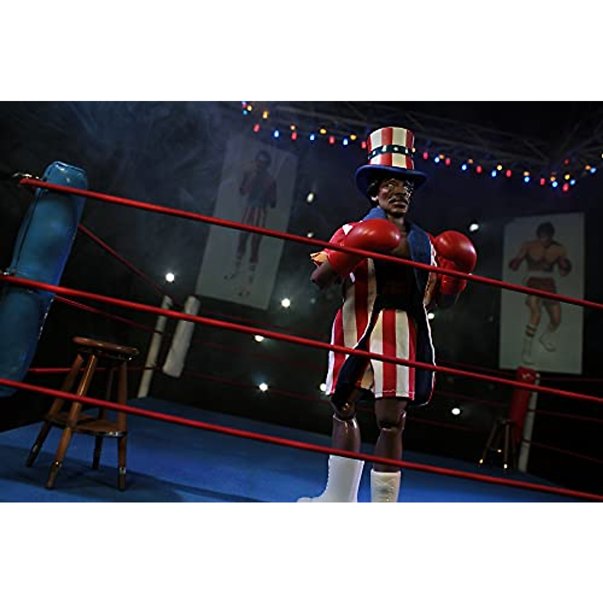 Mego Rocky: Apollo Creed 8" Action Figure Multicolor