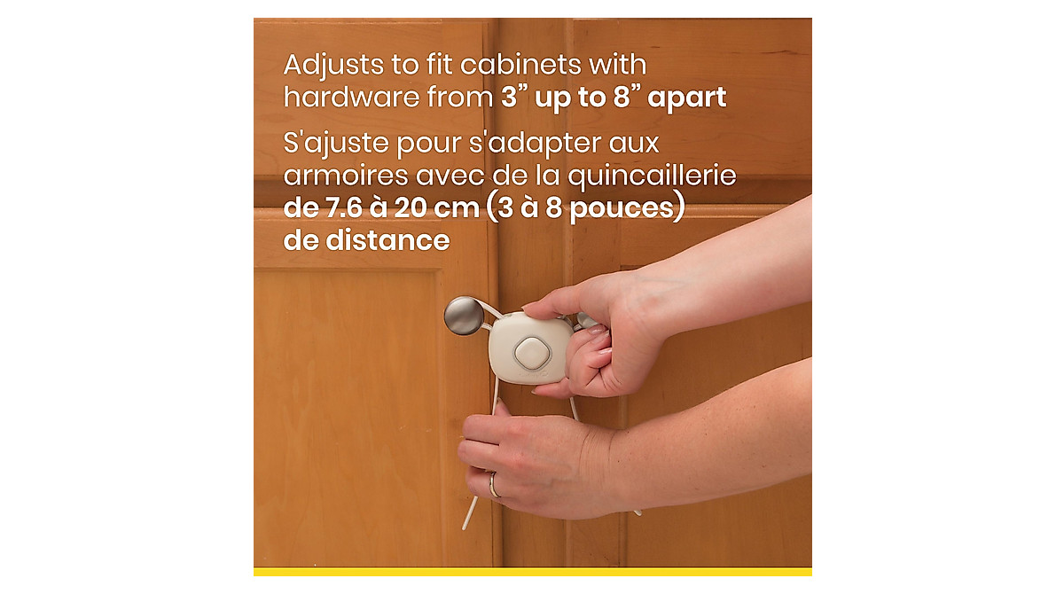 Safety 1st OutSmart Flex Lock for Cabinets - Childproof & Easy Install