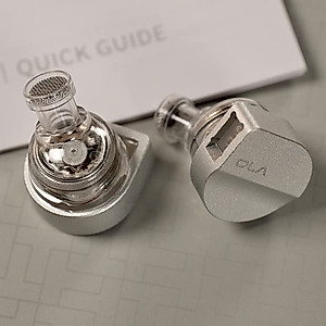 Tanchjim Ola 10mm Dynamic Driver IEMs, DMT4 Architecture HiFi in Ear Earphone (Without Mic)