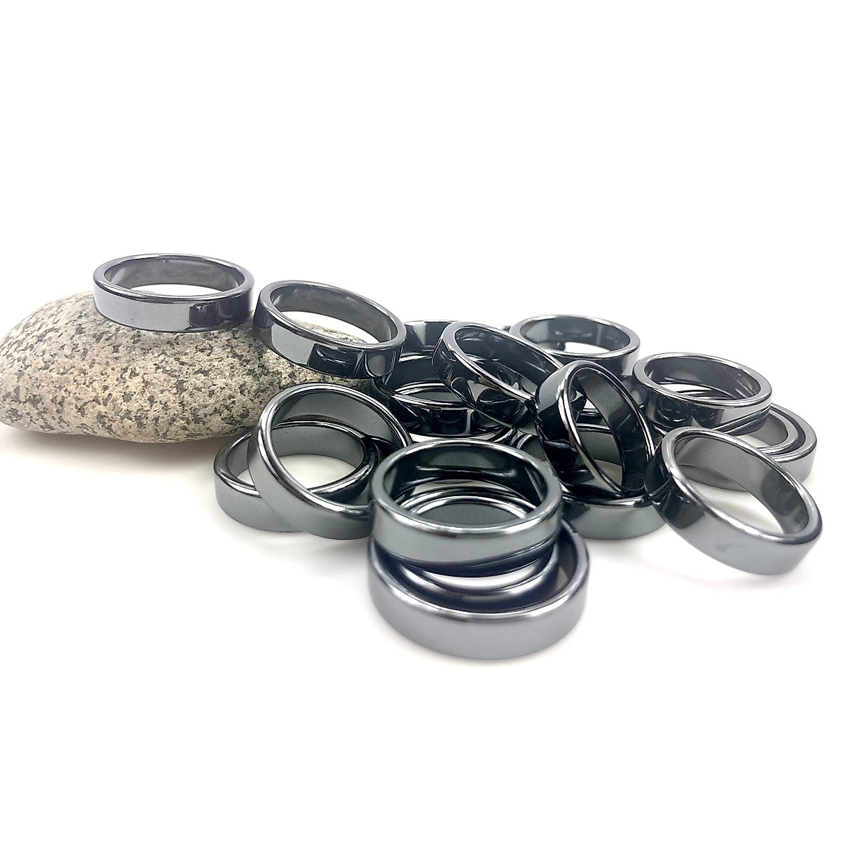 Hematite Rings (20/bag)