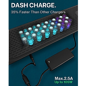 42V/36V 2A Power Charger Adapter Compatible with Segway Ninebot by G30LP F40 E45 E25 E22 ES2 ES4, Hiboy S2R, YADEA KS5 Pro KS1 KS3,OKAI Neon/Neon Lite, Bird, Lime for 36V Li-ion Battery UL Listed