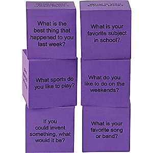 Teacher Created Resources Foam Conversation Cubes (20642)