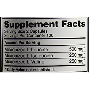 Optimum Nutrition BCAA 1000 Caps- 200 ct
