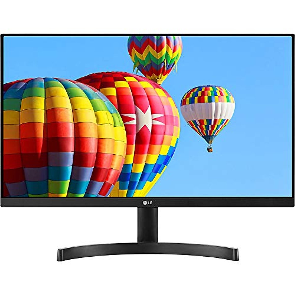 LG 24ML600M-B 24 inch FHD IPS LED 1920x1080 AMD FreeSync Monitor with Dual HDMI Bundle with 1 YR CPS Enhanced Protection Pack and Elite Suite 18 Standard Editing Software Bundle