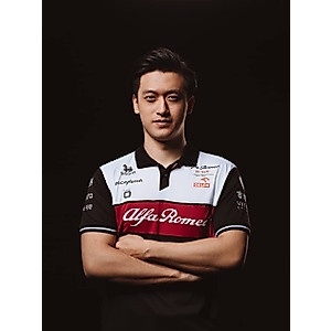 IYASFPFP Bburago 1:43 2022 Alfa Romeo F1 Racing Team C42 #24 Guanyu Zhou #77 Valtteri Bottas Alloy Car Diecast Car Model Toy Collection (2022 C42 NO.24 w/ Acrylic Box)