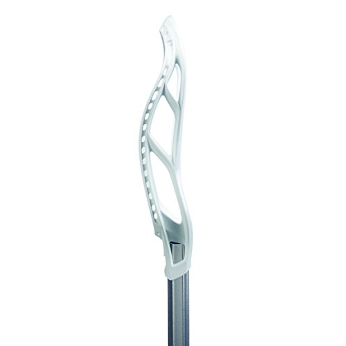STX Lacrosse Stallion U 550 Unstrung Lacrosse Head with All Climate Performance Material, White