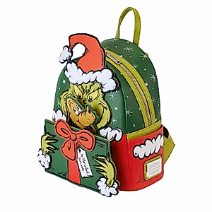Loungefly Dr. Seuss' How the Grinch Stole Christmas! Santa Cosplay Mini Backpack