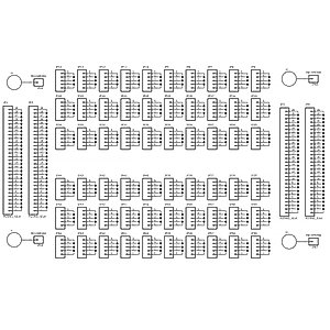 whiteeeen Solder-able or Less Breadboard Board Gold Plated Finish Proto Board PCB DIY Kit for Arduino (1/2 Solder-able (5pcs))