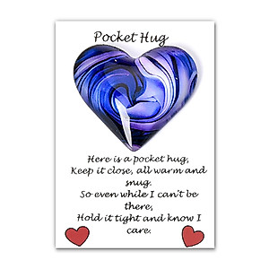 Best Friend Pocket Hug for Daughter Son Gifts from Mom Dad Retirement Gifts for Grandma Grandpa Gifts from Grandson Granddaughter Graduation Gifts for Brother Sister Birthday Gifts for Couples