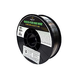 Kiswel USA K-NGS E-71TGS 0.030in. Dia 10lb. Gasless-Flux Core Wire Welding wire Made in USA