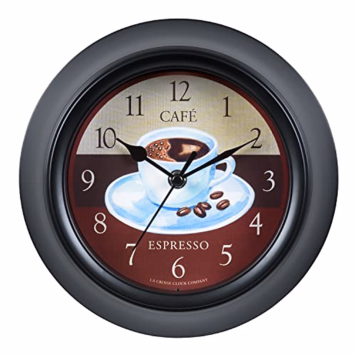 La Crosse Technology 9-inch Café Quartz Wall Clock - 404-3623C
